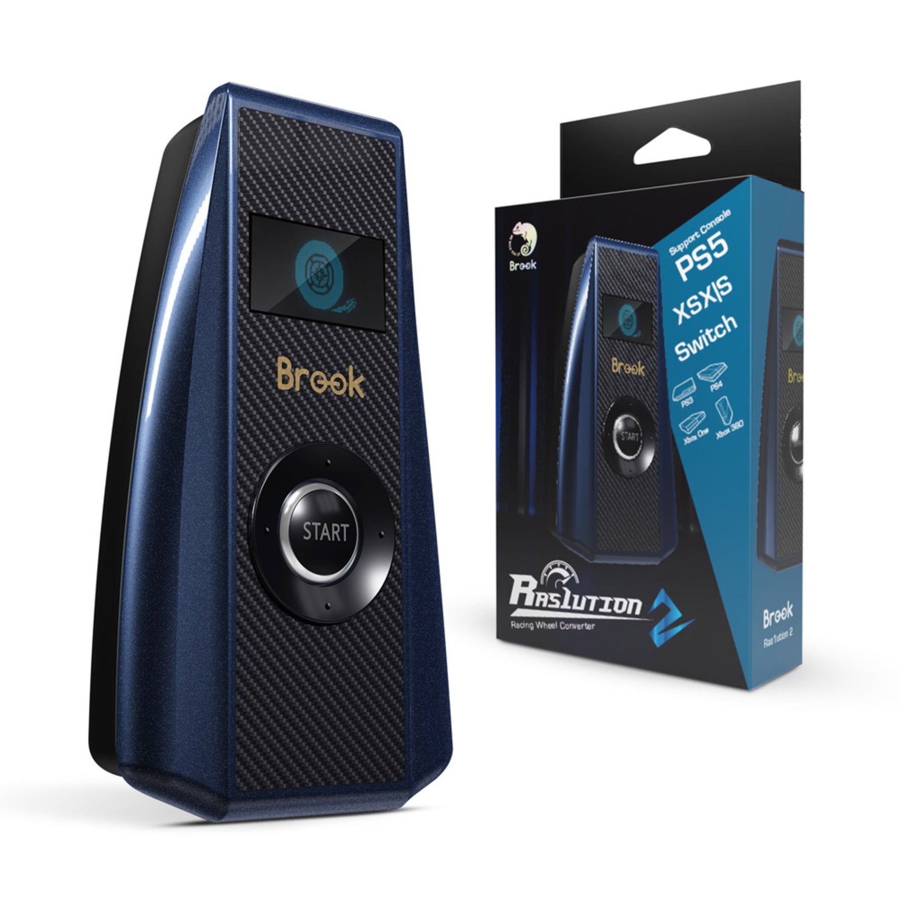 Brook Ras1ution 2 - Racing Wheel Converter for PS5/ Switch/XBOX Racing ...